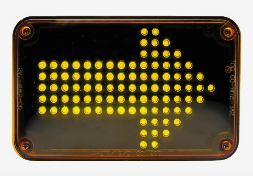 Whelen 600 Series LED, Turn Light Amber, with Multiple Flash Patterns ...