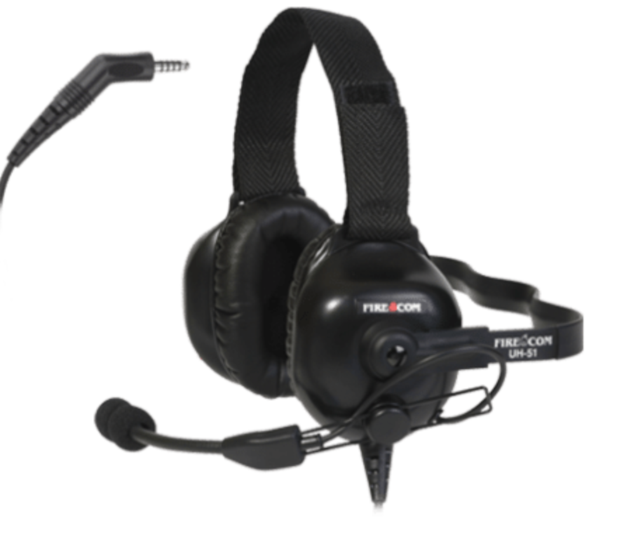 Firecom UH-51 Under the Helmet Wired Headset – Elevated Fire Supply