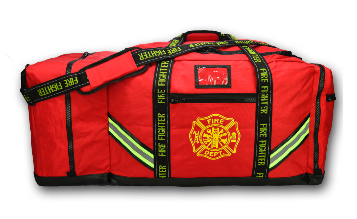 Firefighter Turn Out Gear Bag in Red – Elevated Fire Supply